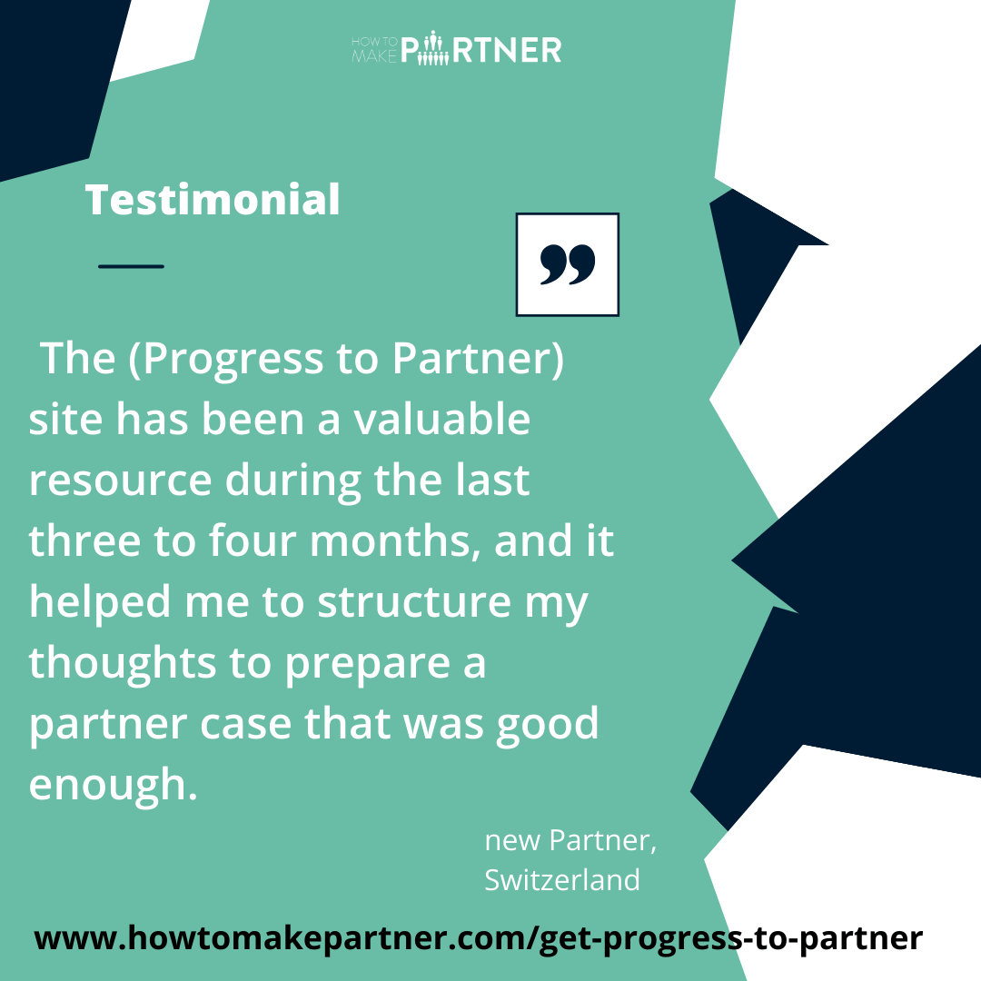 Partner versus Director: 5 things to prove for Partnership in a Big 4 Firm